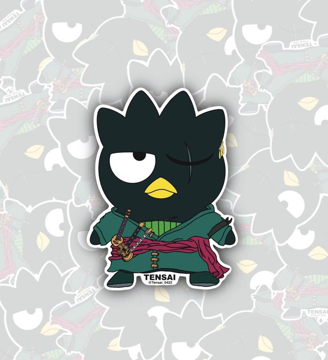 Mad Penguin X Green Samurai Fanart Sticker - Etsy