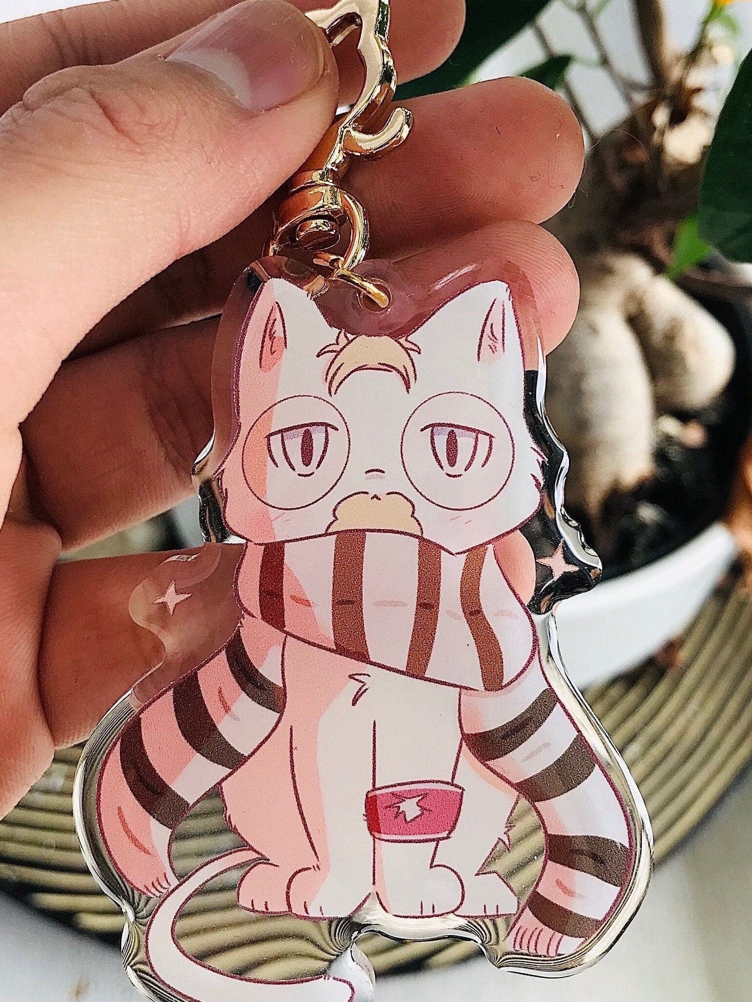 Attack on Titan: Zeke Clear Epoxy Acrylic Keychain Single Side Printing ...