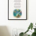 Gentle Spirit Pisces Poem & Digital Art Work Gift to a Lover Letter A4 ...