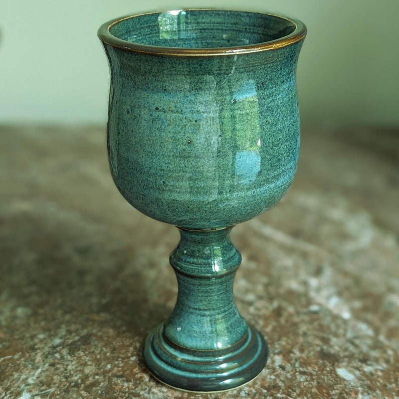 Ceramic Goblet - Etsy