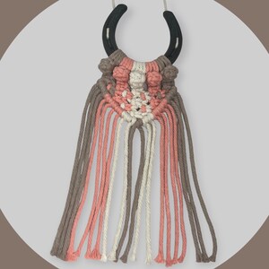 Horseshoe Macrame Wall Hanging - Etsy