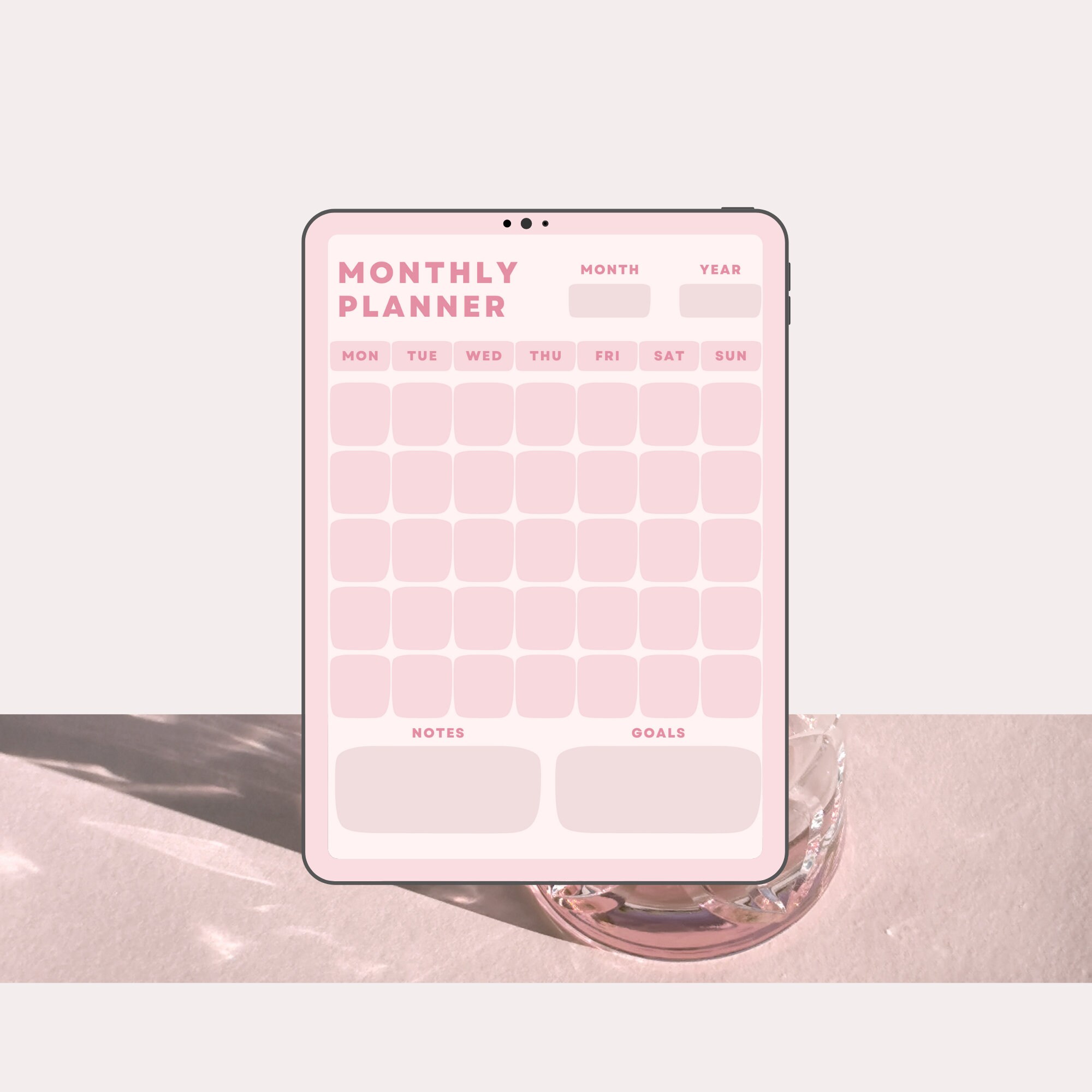 2023 Cute Digital and Printable Planner, Daily Monthly Yearly Planner ...