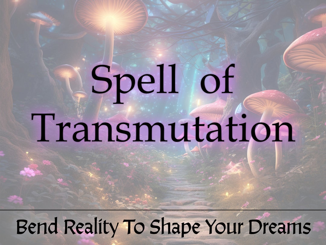 Transmutation Spell 2 Boosters Transform Negativity Into Positivity ...