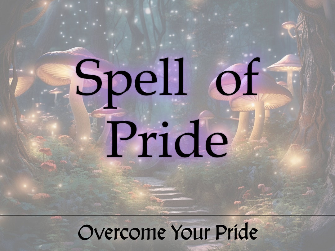 Pride Spell Overcome Your/their Pride - Etsy