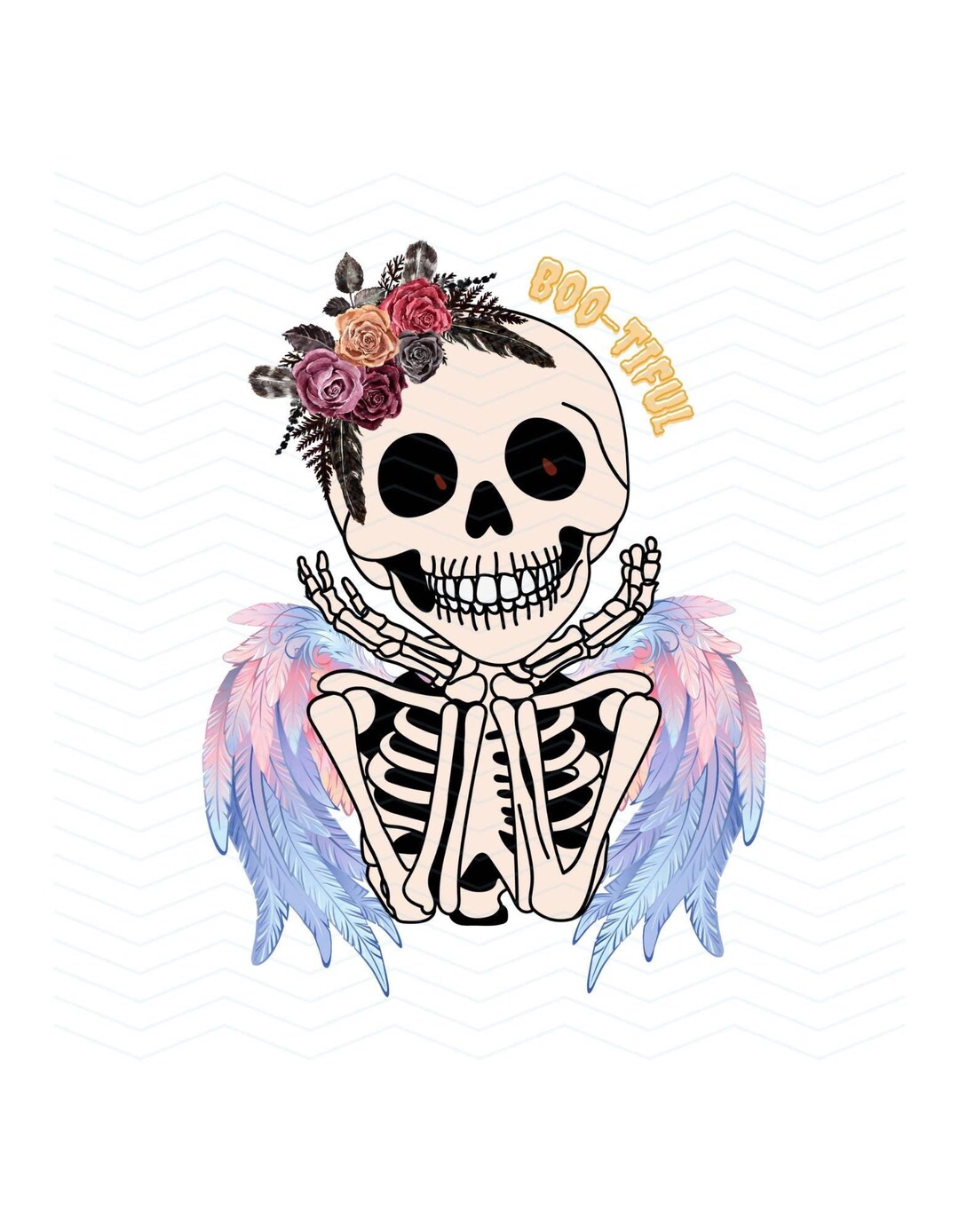Bootiful Skeleton PNG, Halloween PNG, Cute Halloween PNG - Etsy