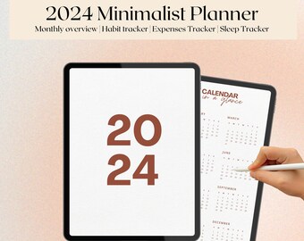 2024 Digital Planner | DATED Goodnotes Digital Planner 2024 | Digital ...
