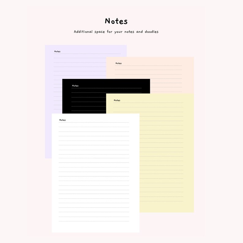 Digital Notes, Digital Notes, Digital to Do List Goodnotes Template ...