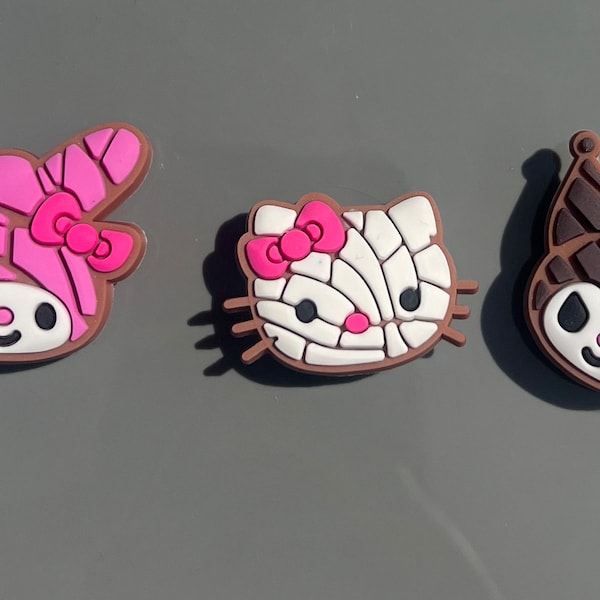 Hello Croc Kitty Charms - Etsy