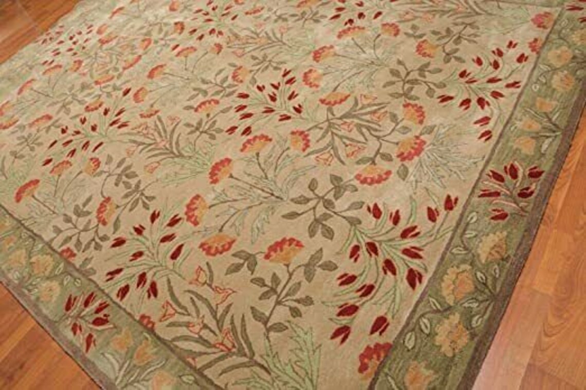Multi Adeline Hand Tufted Floral Wool Area Rug for Home , New Home Gift ...