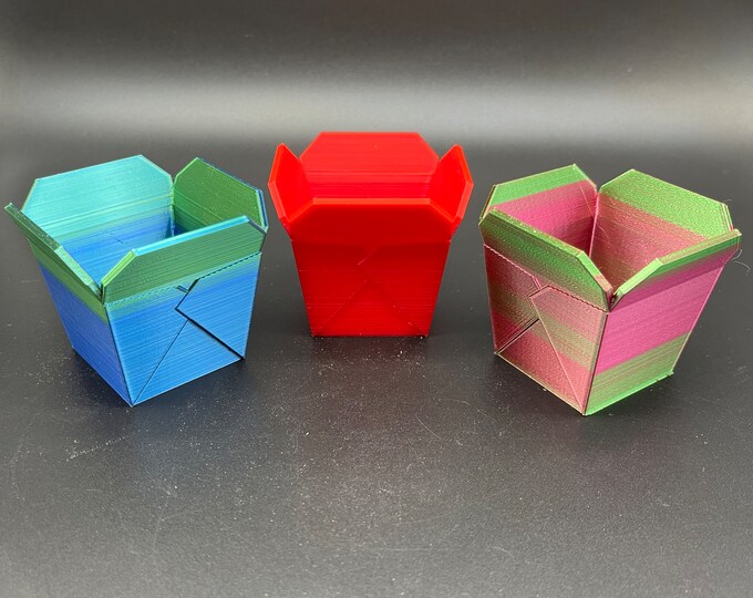 Mini Chinese Take Out Box Storage Container - Etsy