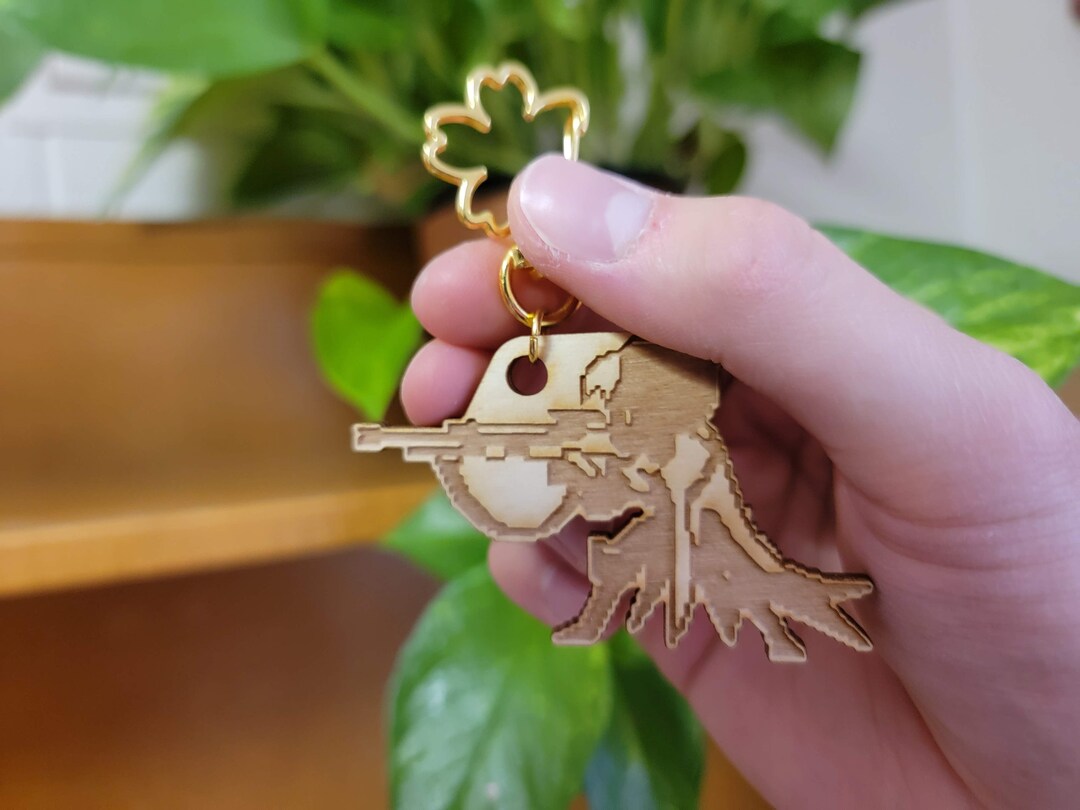 Ana Overwatch Wood Key Chain Gift for Gamer Boyfriend Gifts for Wife ...