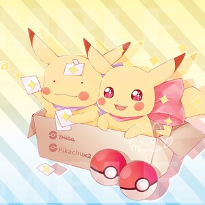 Pikaditto Playmat | Pikapika Ditto Desk Mat | Playmat | Gamingmat ...