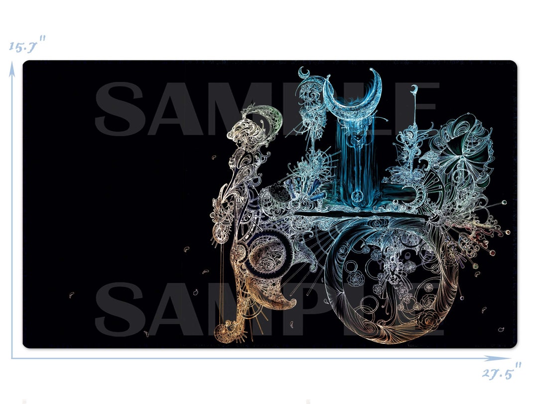 The Guardian | Desk Mat | Playmat | Gamingmat | Mouse Pad | Stitched ...