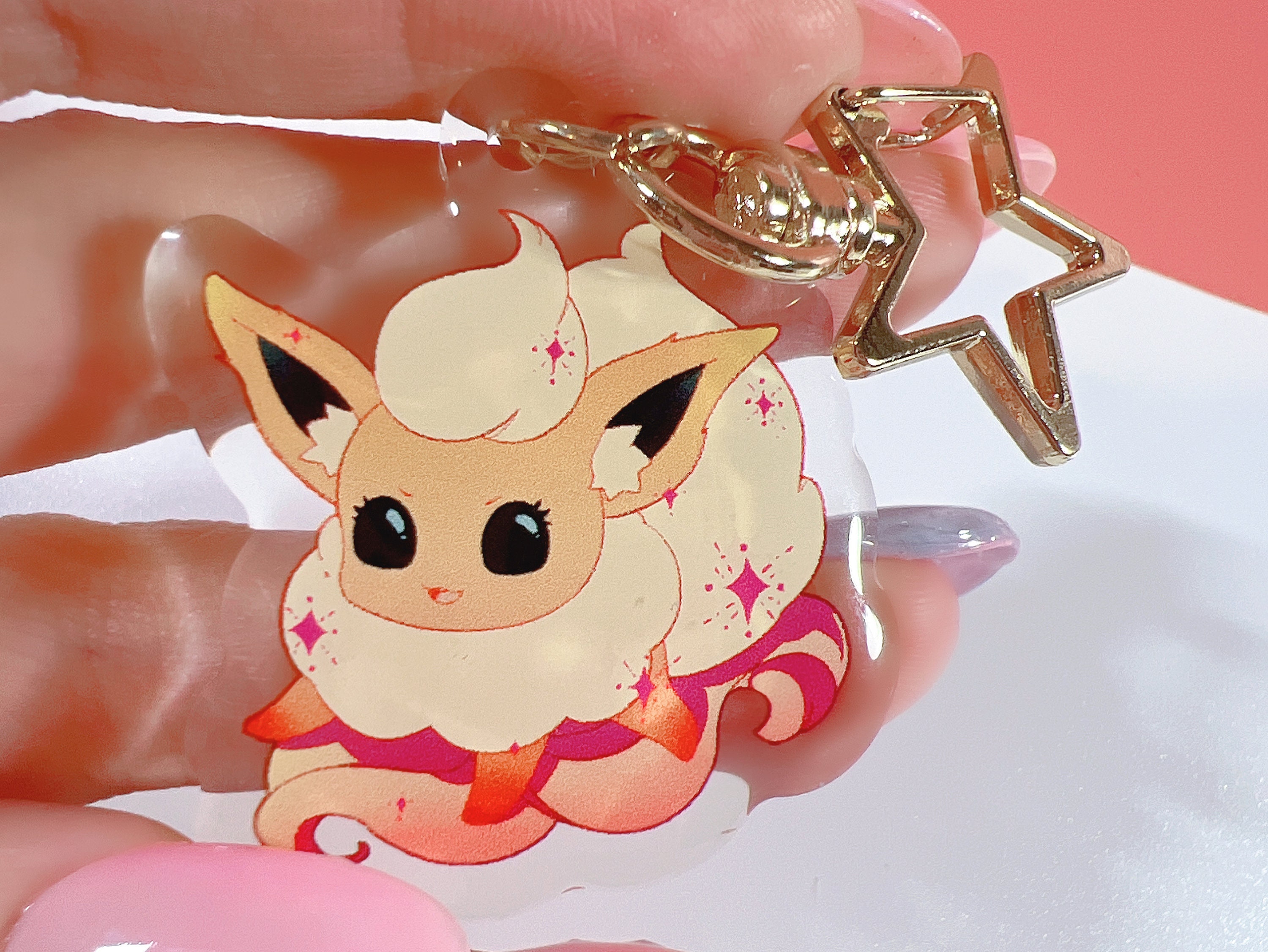 Eeveelution Charm Sylveon Umbreon Keychain Phone Stand Magnet Pin Bag ...