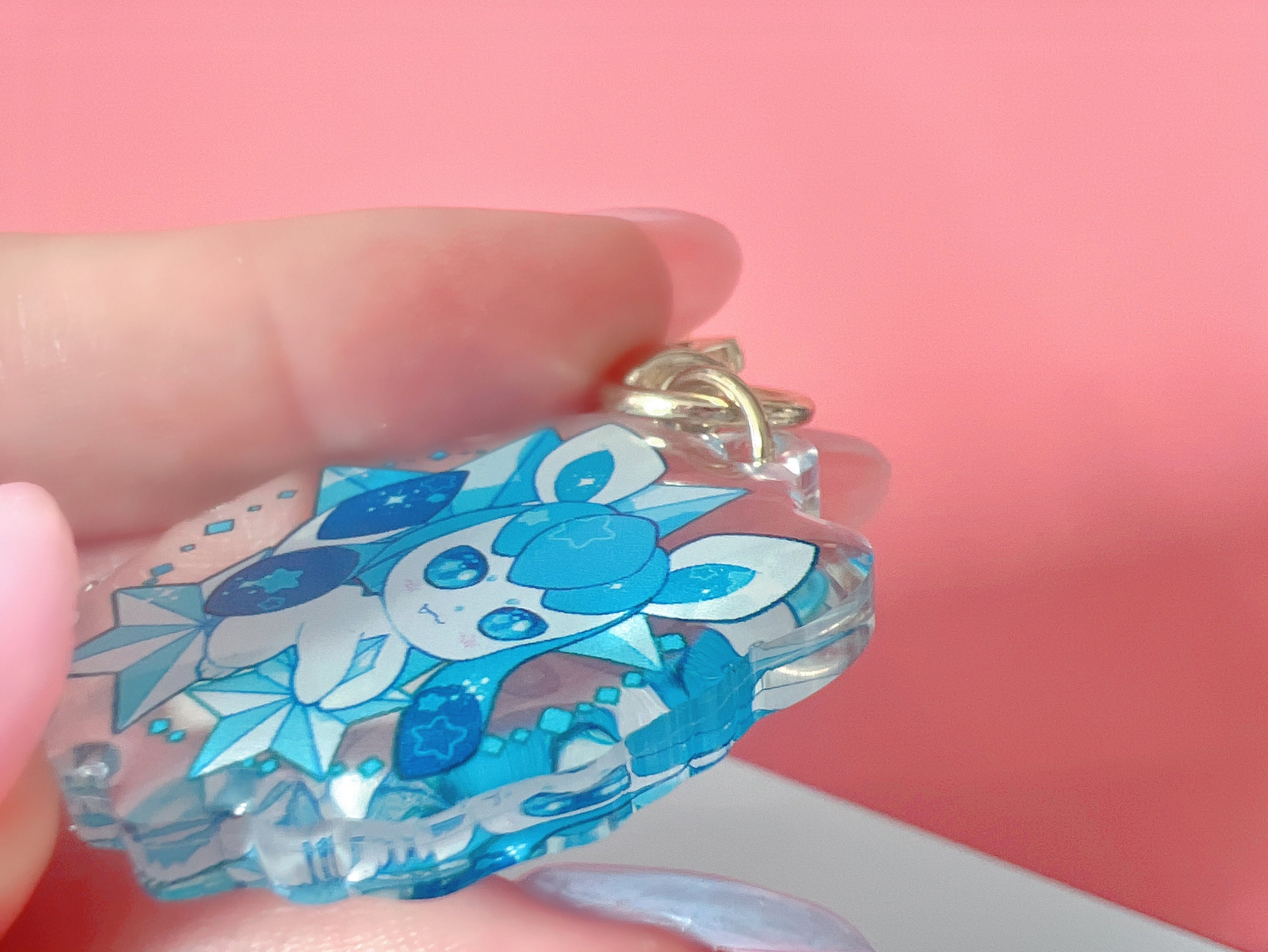 Eeveelution Charm Sylveon Umbreon Keychain Phone Stand Magnet Pin Bag ...