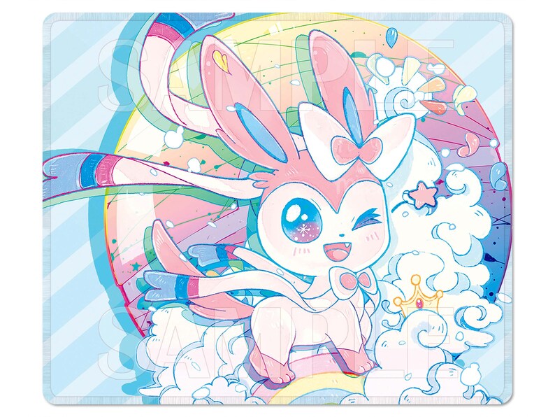 Eeveelution Mouse Pad Gaming Mouse Pad Stitched Edge Mat - Etsy