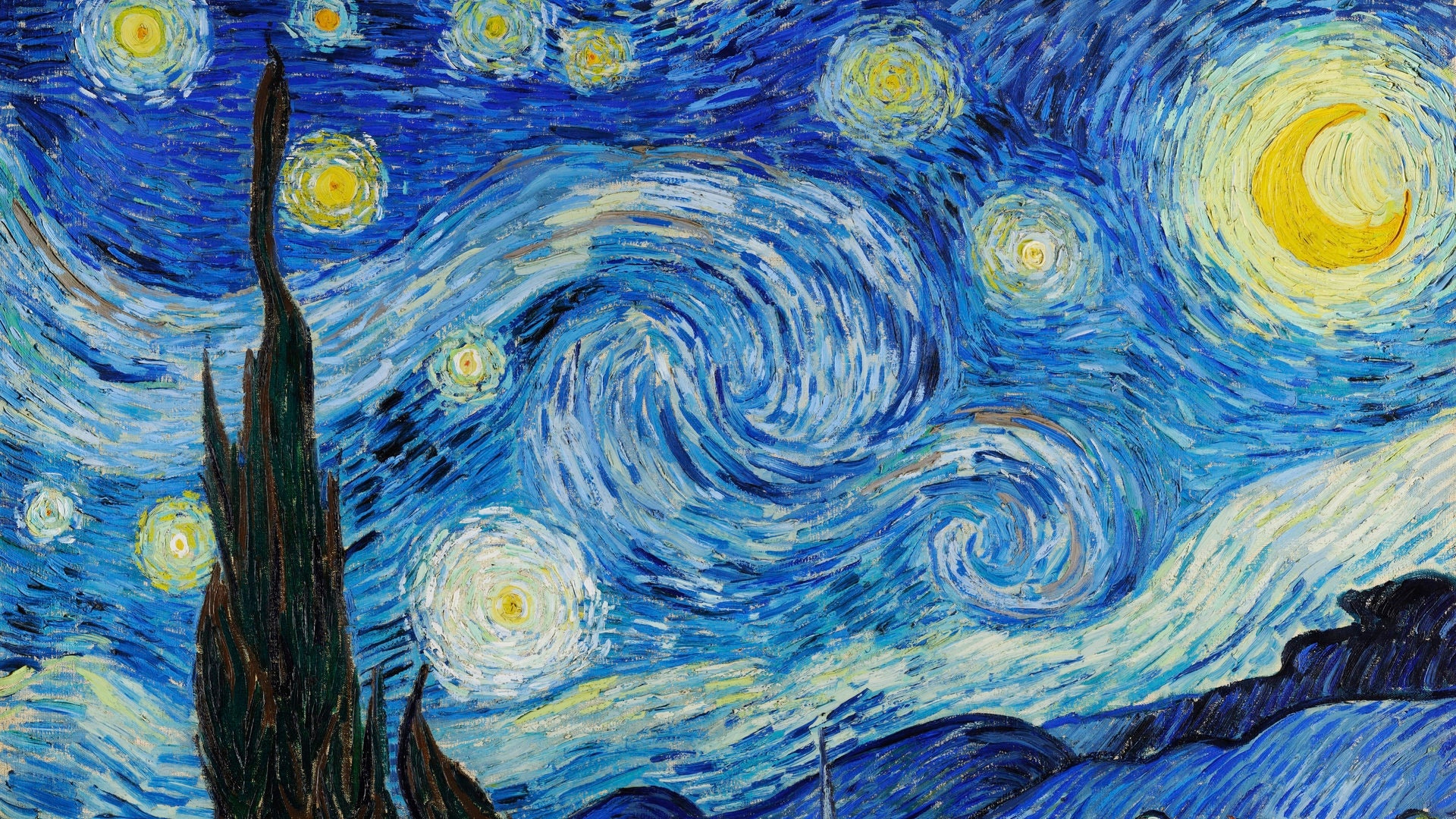 Vincent Van Goghs Starry Night - Etsy