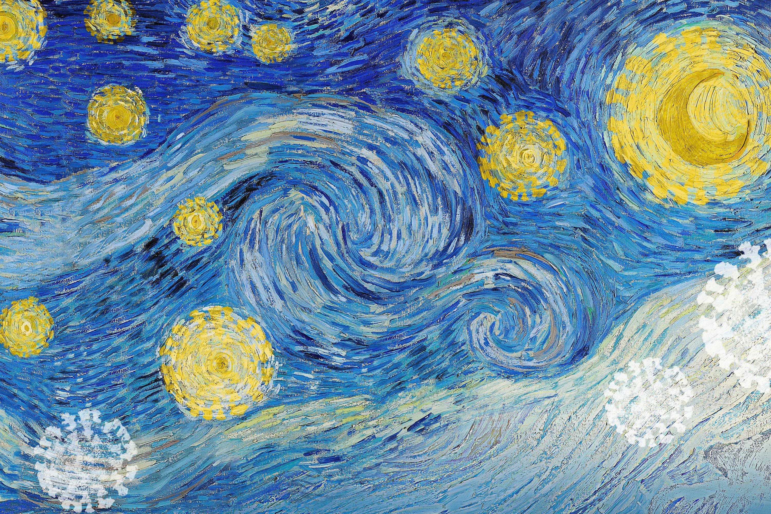 Vincent Van Goghs Starry Night - Etsy