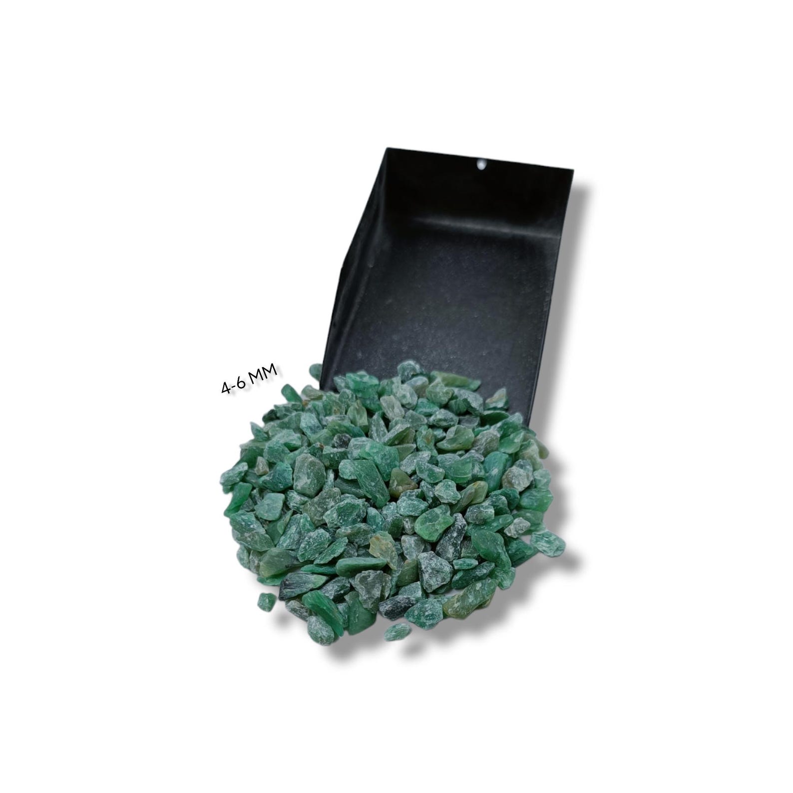 Green Jade Crushed Gemstone Powder All Size Green Jade Coarse Stone ...