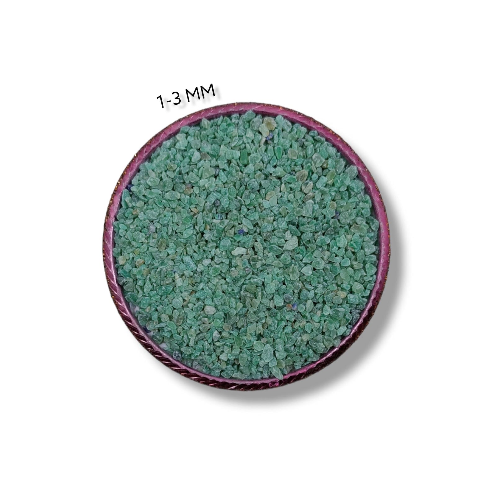 Green Jade Crushed Gemstone Powder All Size Green Jade Coarse Stone ...