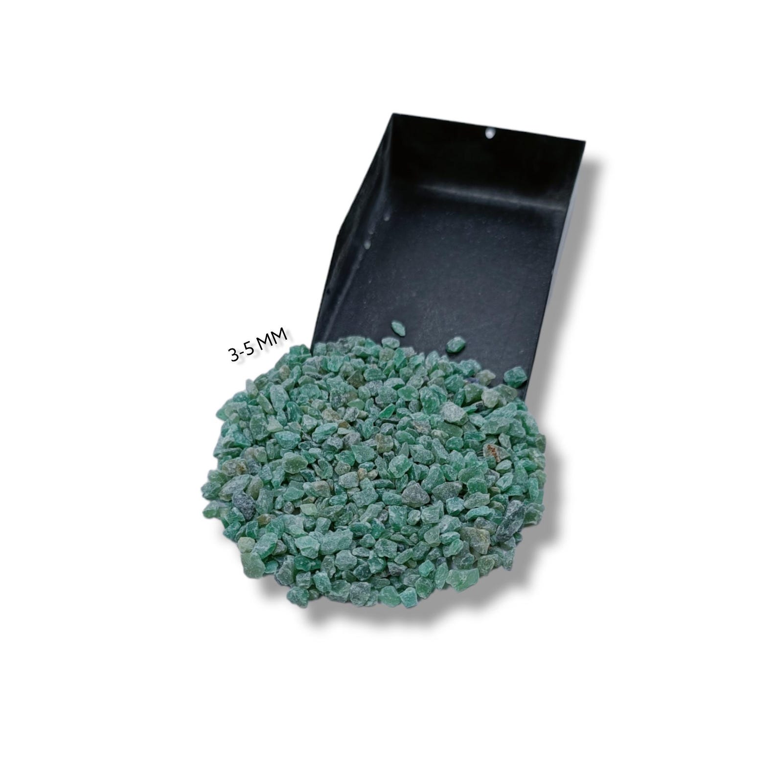 Green Jade Crushed Gemstone Powder All Size Green Jade Coarse Stone ...