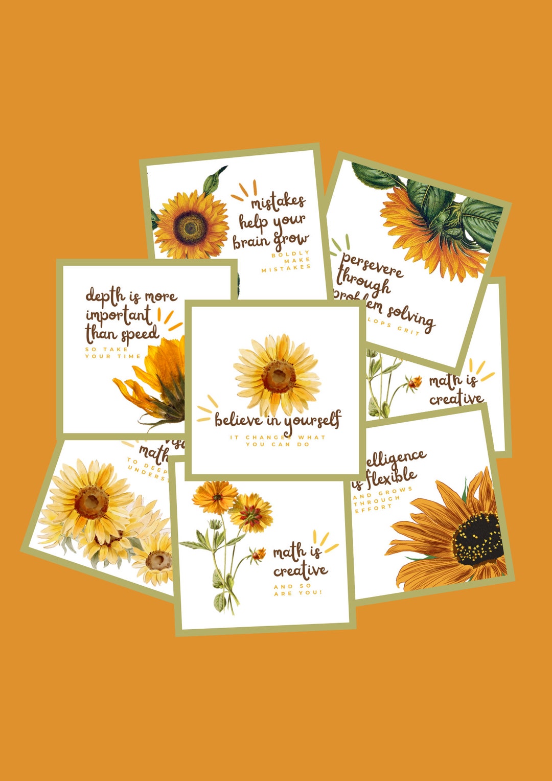 Growth Mindset Posters - Bundle of 10 - Etsy