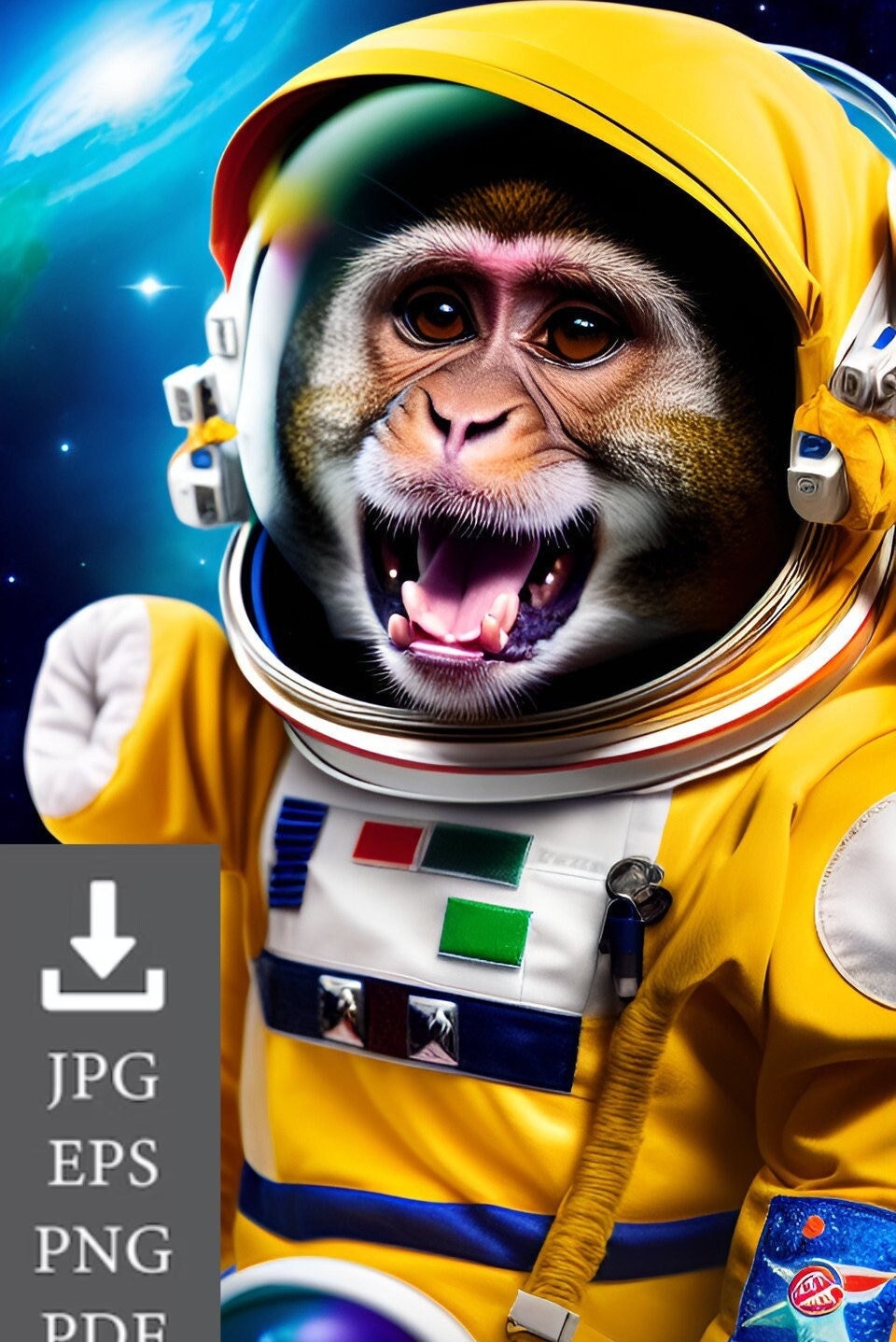 Silly Monkey Astronauts