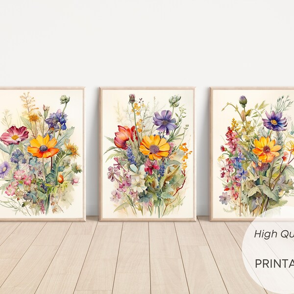 Printable Flowers - Etsy