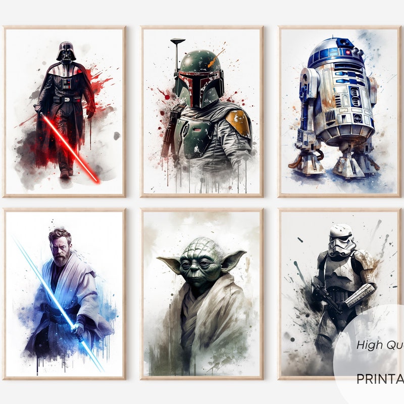 Starwars Poster - Etsy