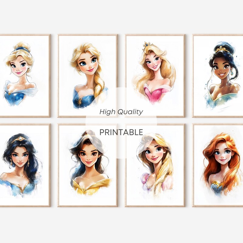 Princess Wall Art - Etsy