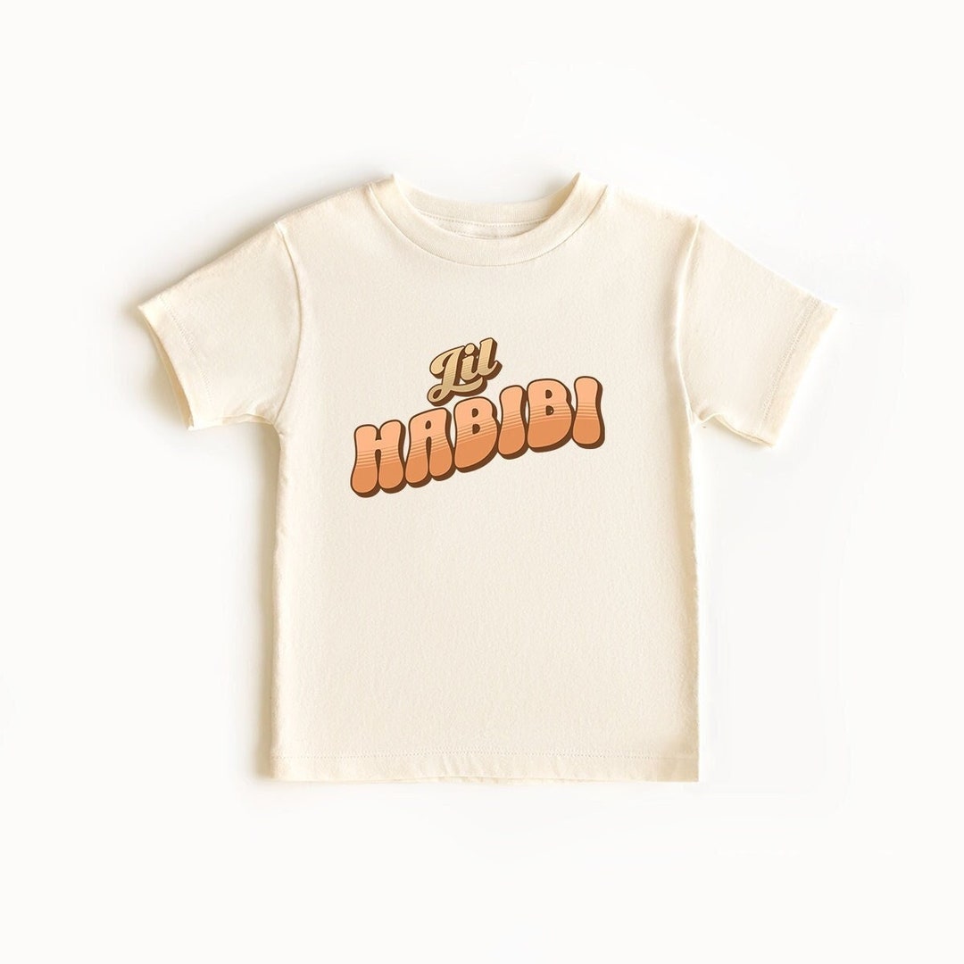 Little Habibi Kids Tshirt - Muslim Kids Clothing Tees Toddlers Eid Gift ...