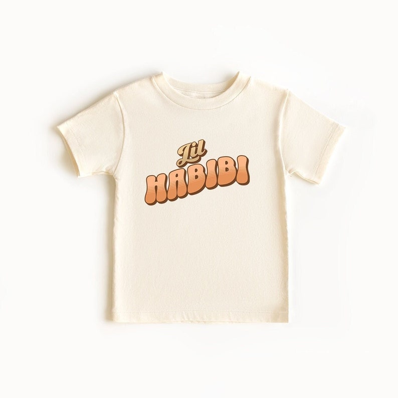 Little Habibi Kids Tshirt - Muslim Kids Clothing Tees Toddlers Eid Gift ...