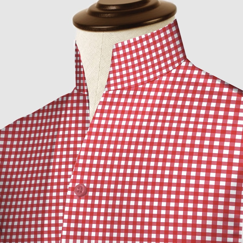 Red Gingham Check - Etsy