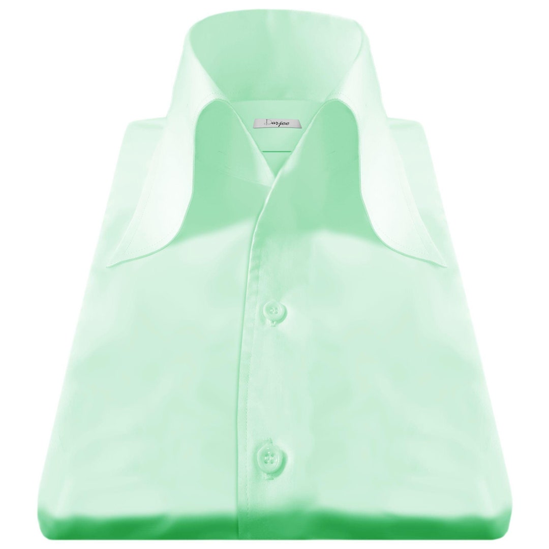 High Cooper Elvis Presley Style One Piece Collar Shirt Long Pointed ...