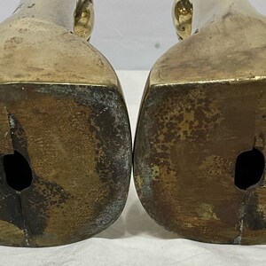 Leonard Silver Co Solid Brass Collection Mallard Head Book Ends 9 Made ...