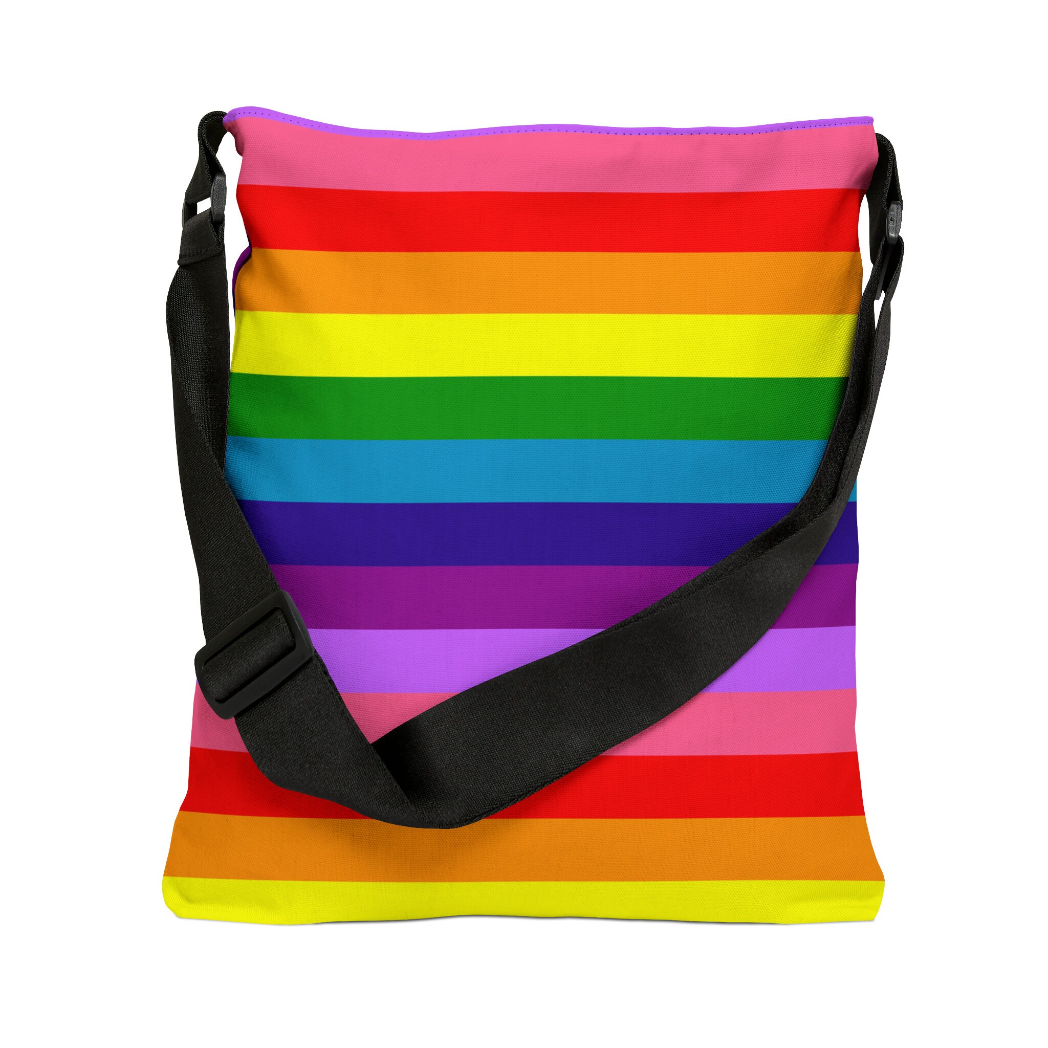 Tote Bag Pride Flag Print Rainbow Flag Print: Stylish Adjustable ...
