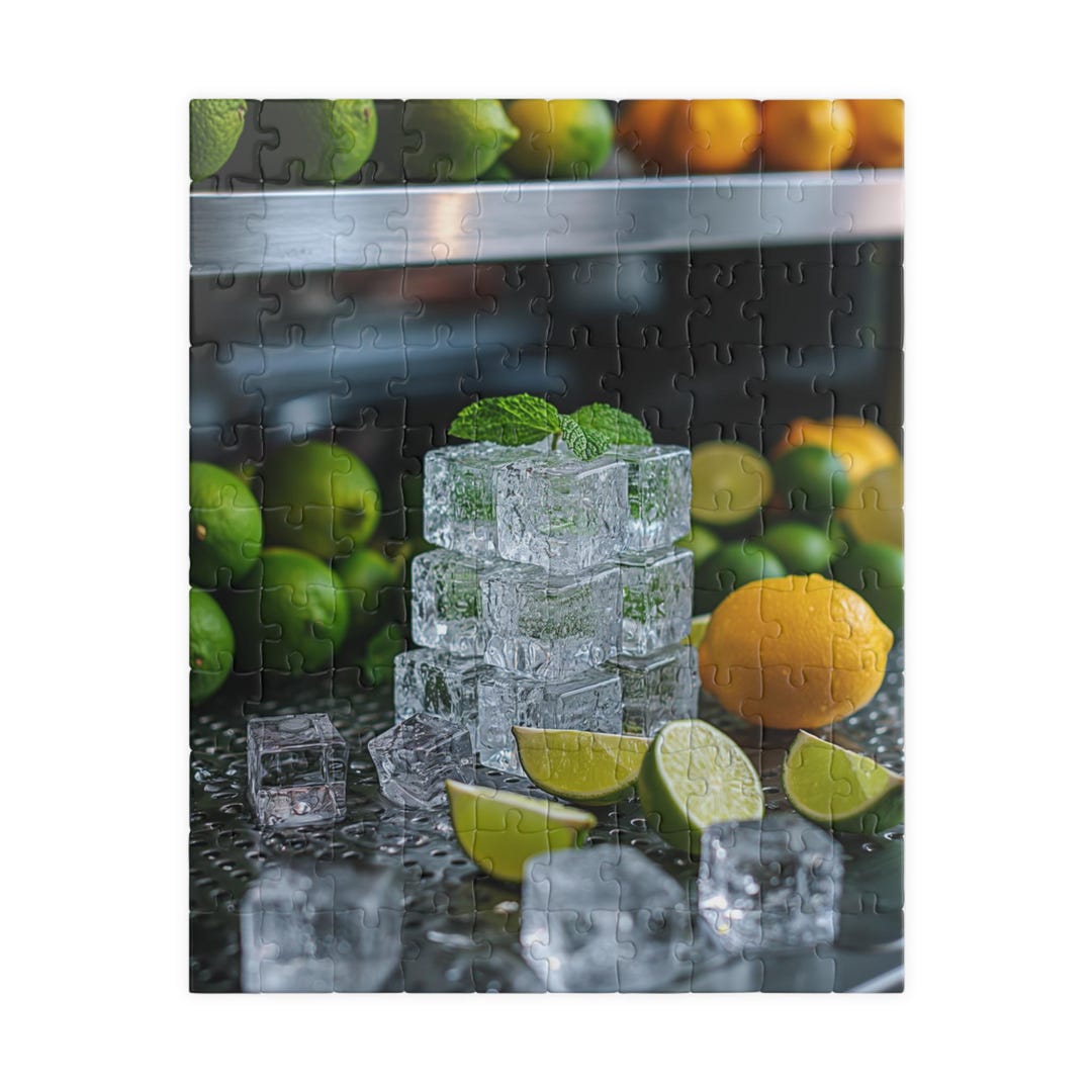 Ice Cubes - Premium Puzzle Available in 110, 252, or 520 Pieces for ...