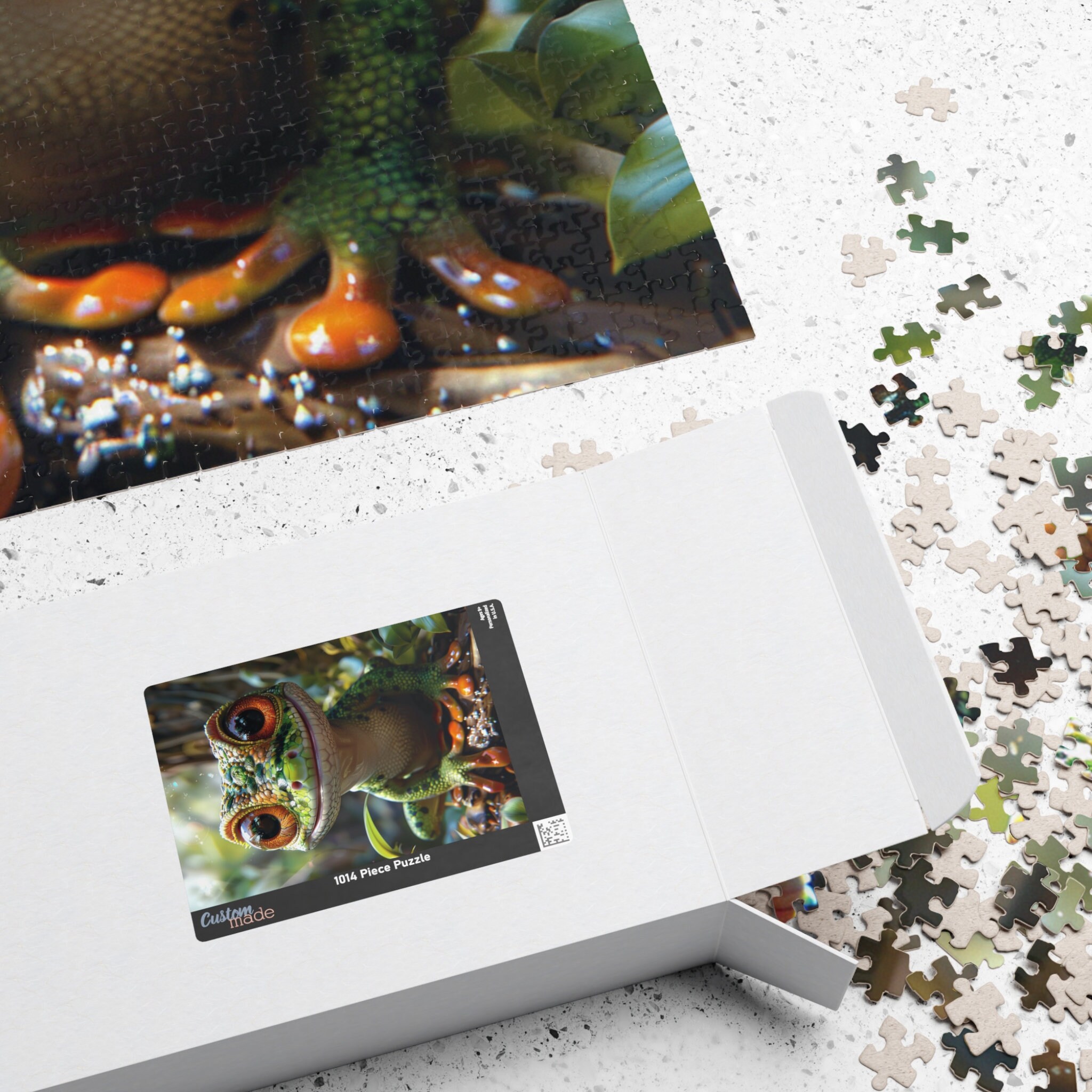 Garry the Gecko - 1014-piece Jigsaw Puzzle, Indoor Fun, Perfect for ...