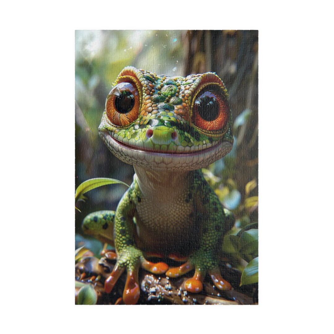 Garry the Gecko - 1014-piece Jigsaw Puzzle, Indoor Fun, Perfect for ...