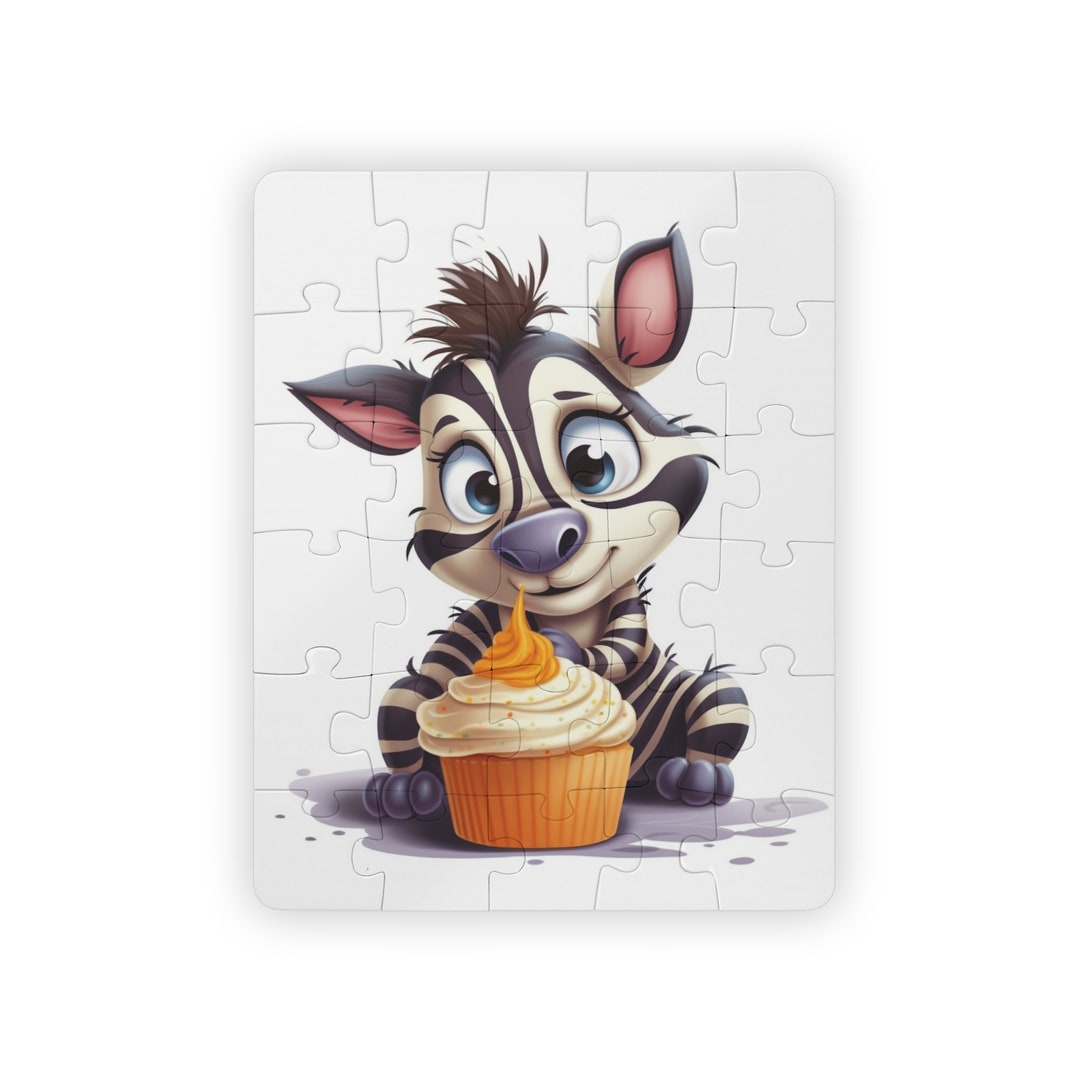 Cheeky Zebra - 30-piece Jigsaw Puzzle, Fun Indoor Activity, Perfect for ...