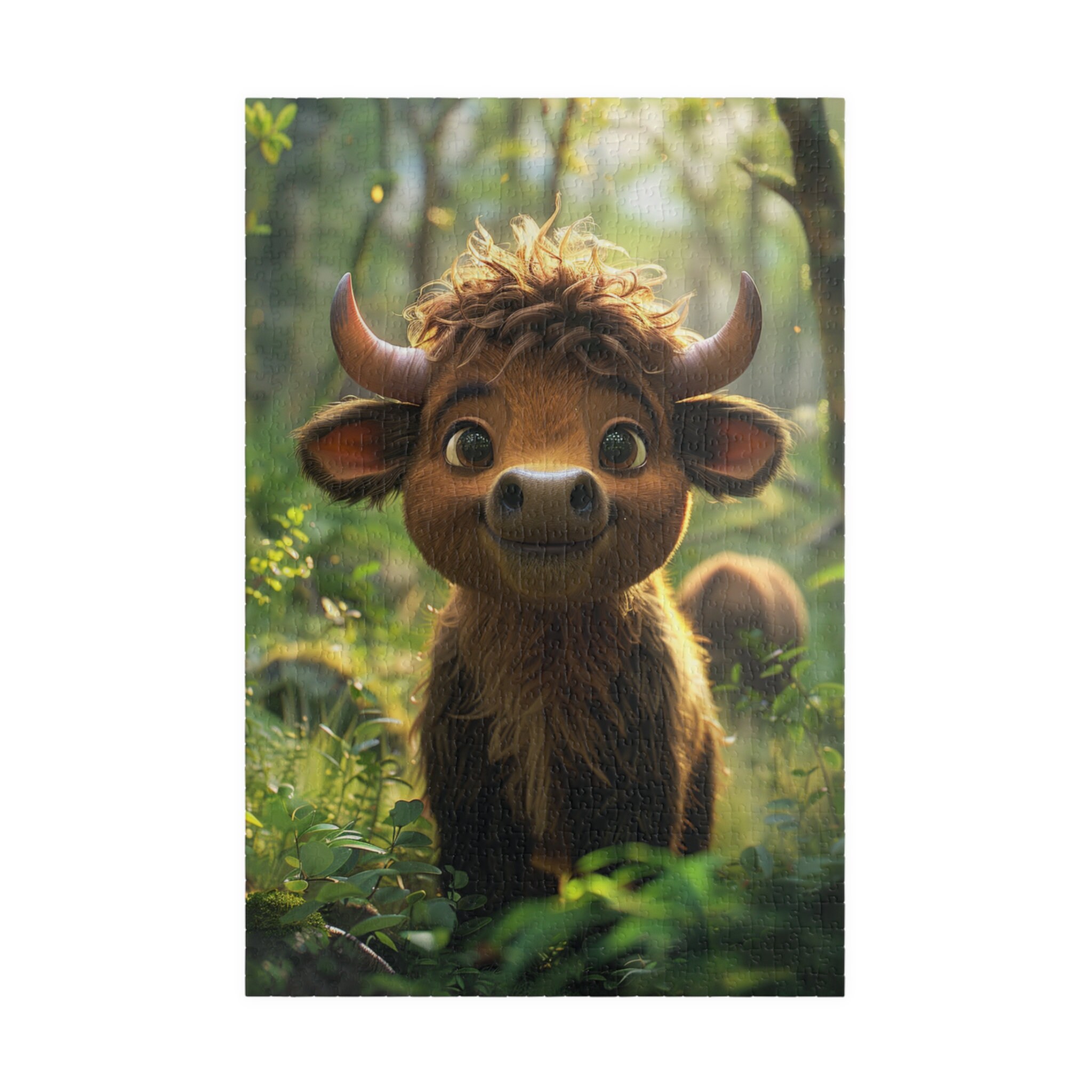 Charger the Baby Ox - 1014-piece Jigsaw Puzzle, Indoor Fun, Perfect for ...