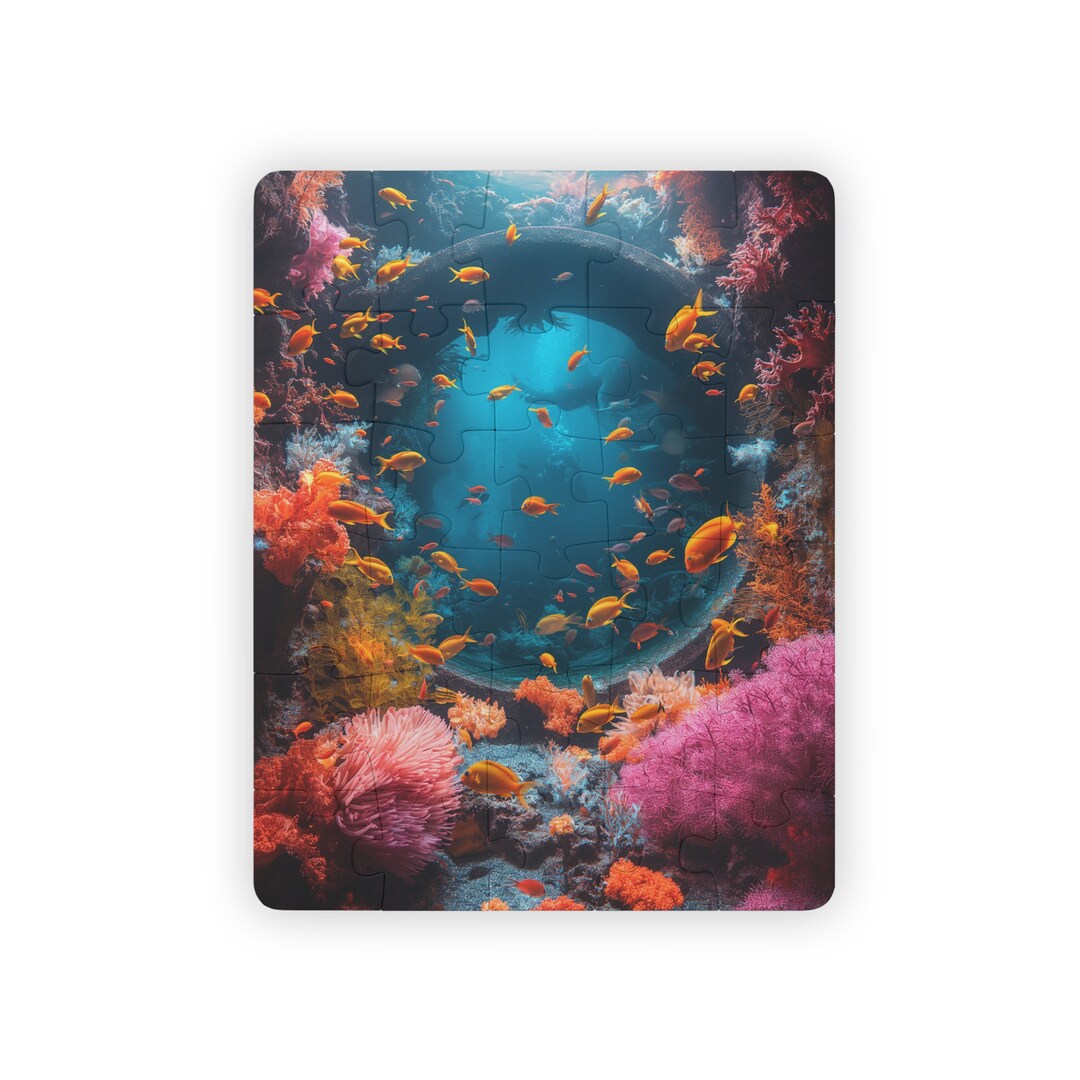 Under Sea Portal - 30-piece Jigsaw Puzzle, Fun Indoor Activity, Puzzle ...