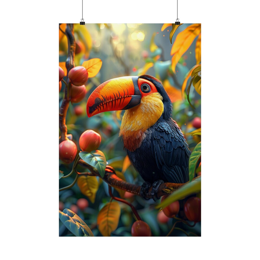 Terry Tucan Physical Print in Many Sizes Stunning Premium Poster Prints ...