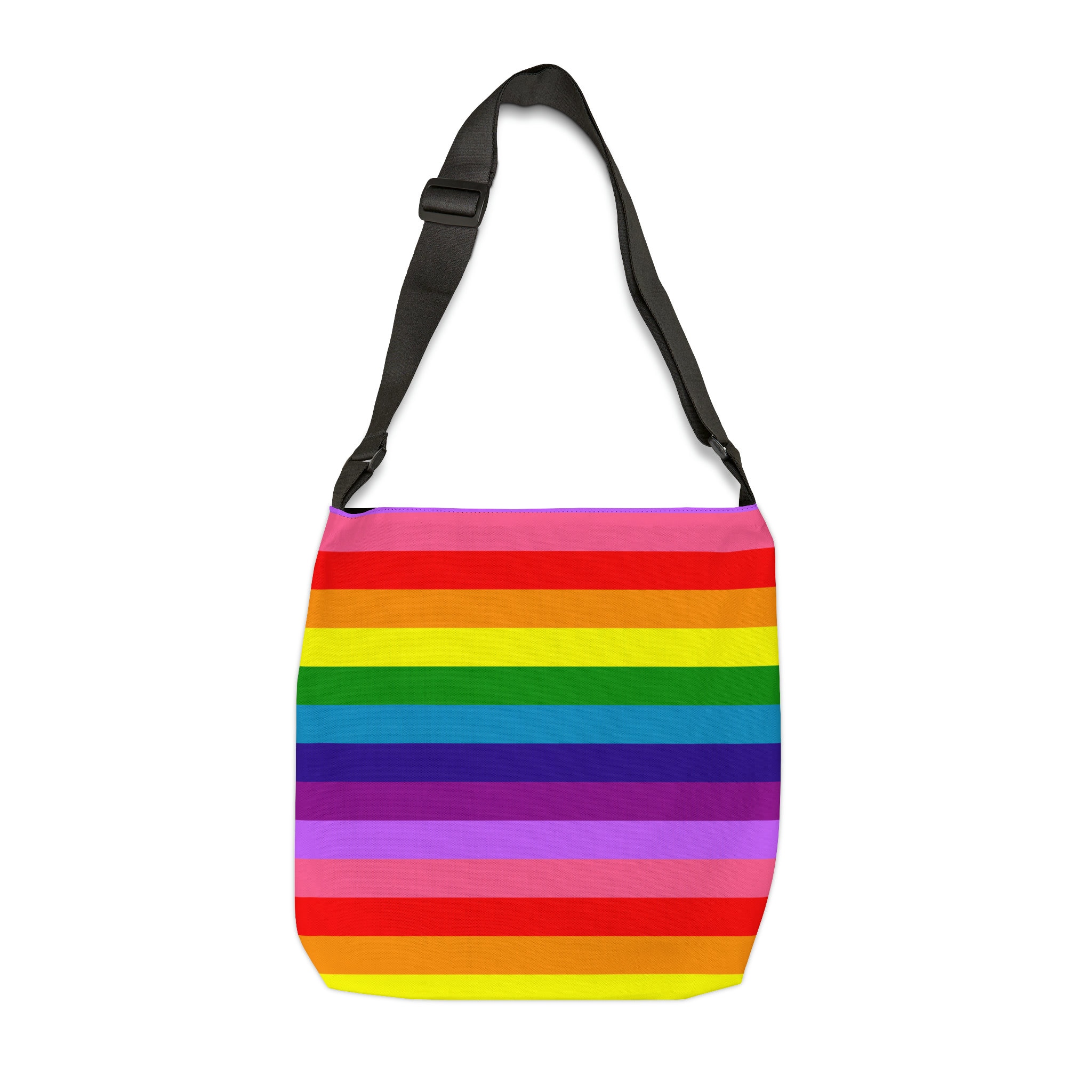 Tote Bag Pride Flag Print Rainbow Flag Print: Stylish Adjustable ...