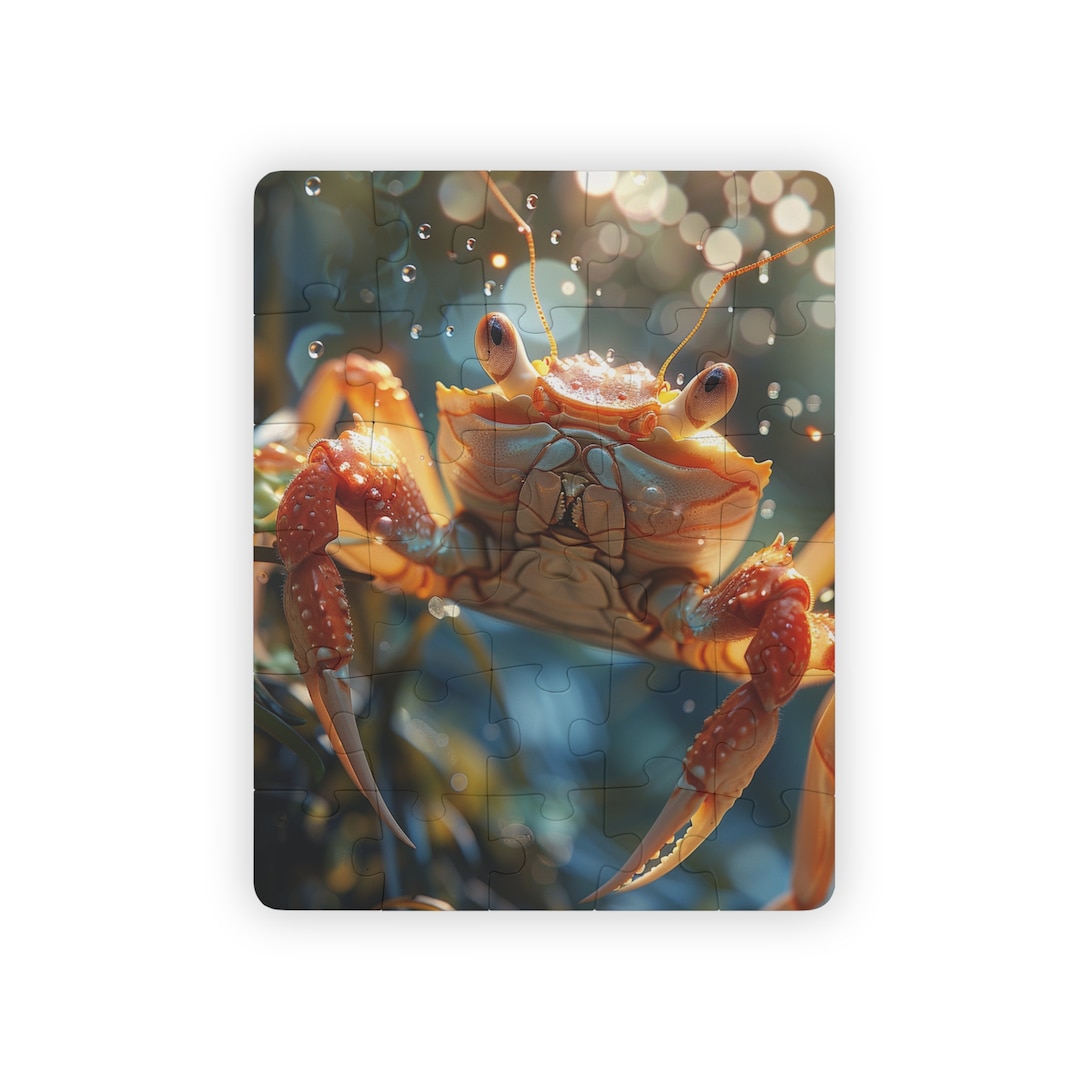 Claws the Crab - 30-piece Kids Jigsaw Puzzle, Fun Indoor Activity ...