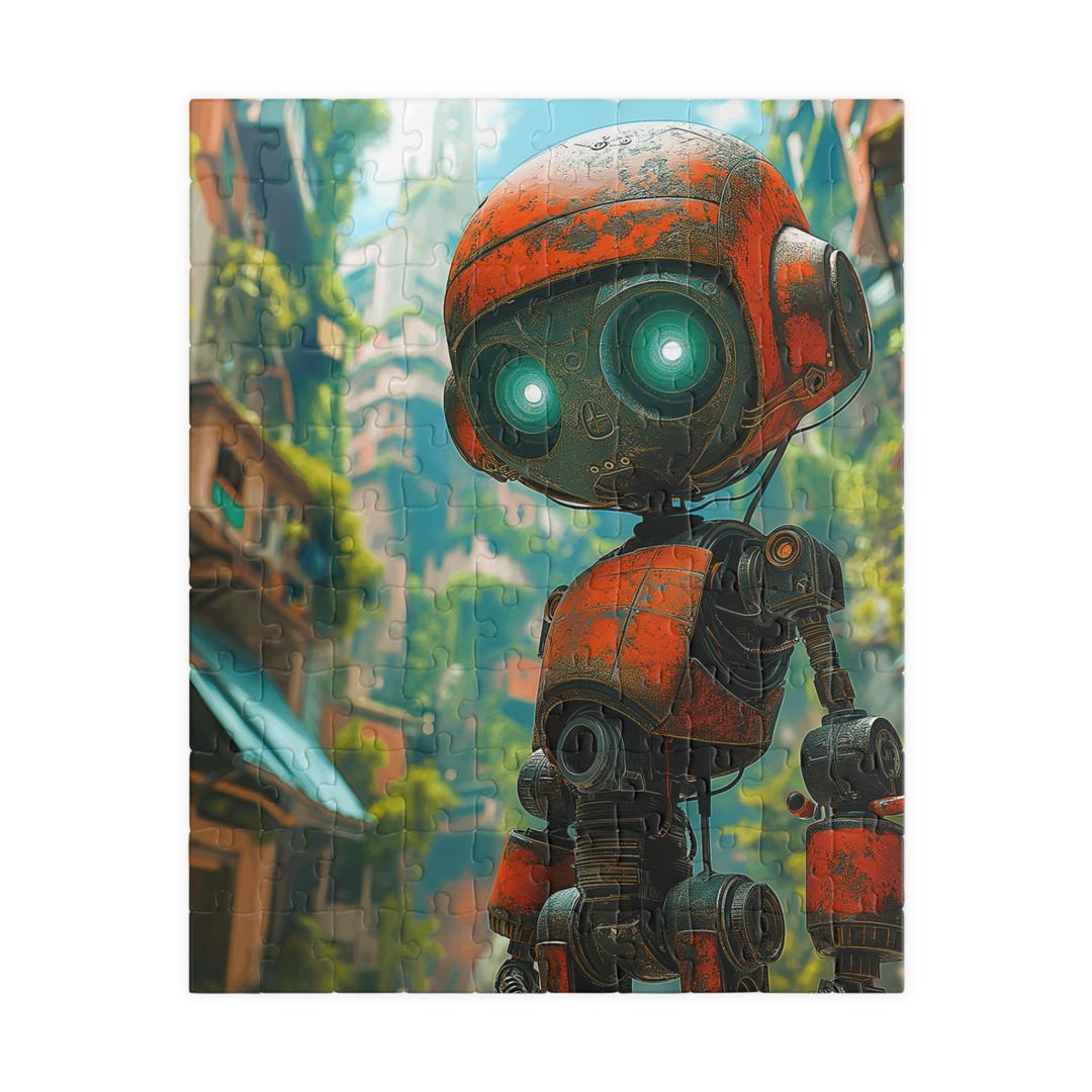 Robbie the Robot - Premium Puzzle Available in 110, 252, or 520 Pieces ...