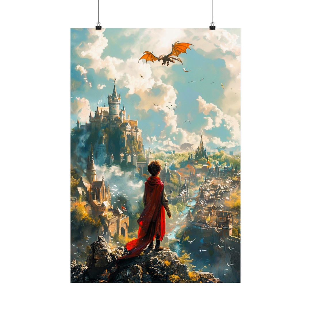 Boy Wizard - Physical Print Many Sizes - Stunning Premium Poster Prints ...