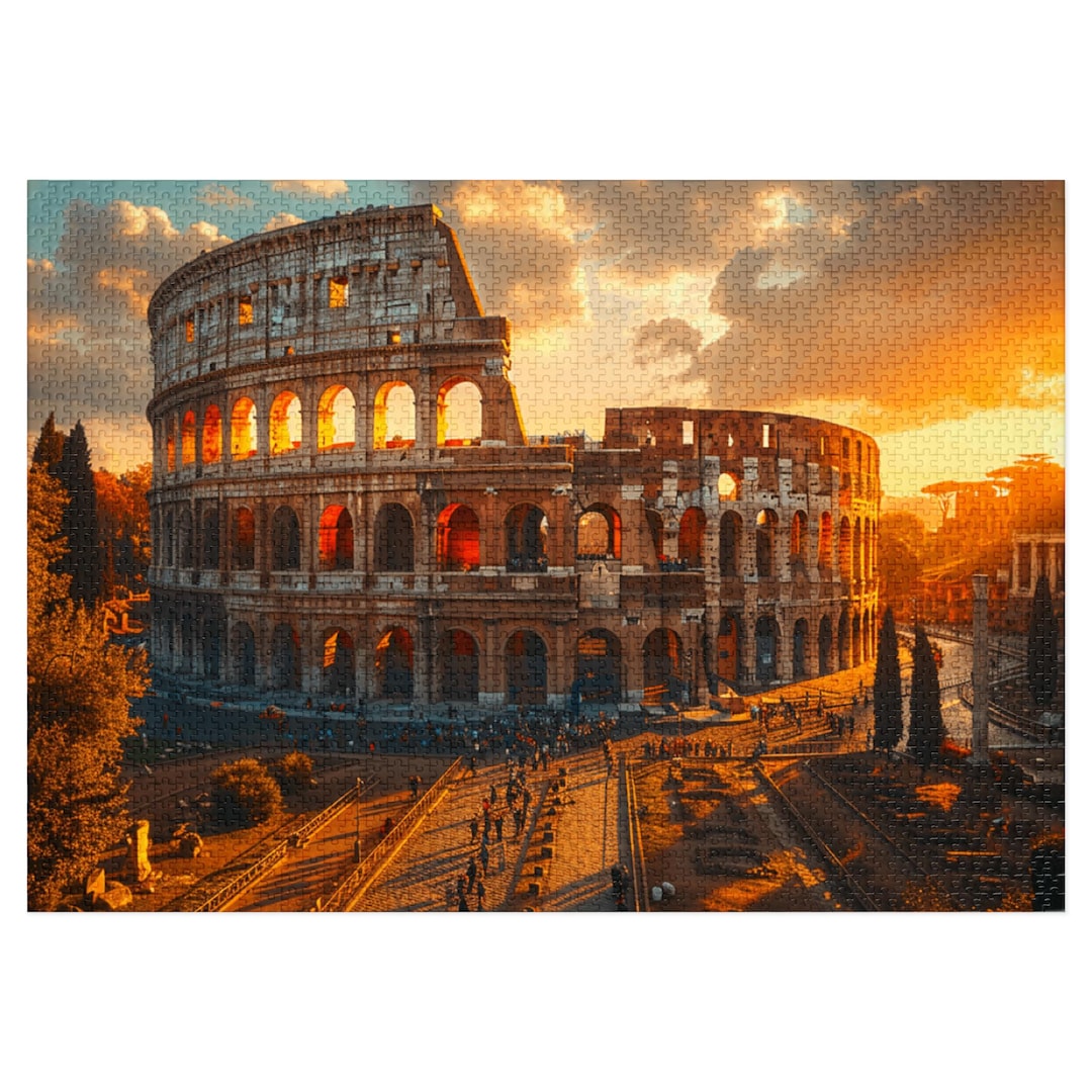 The Colosseum - 2000 Piece Jigsaw Puzzle, Indoor Fun, Puzzle Lovers ...