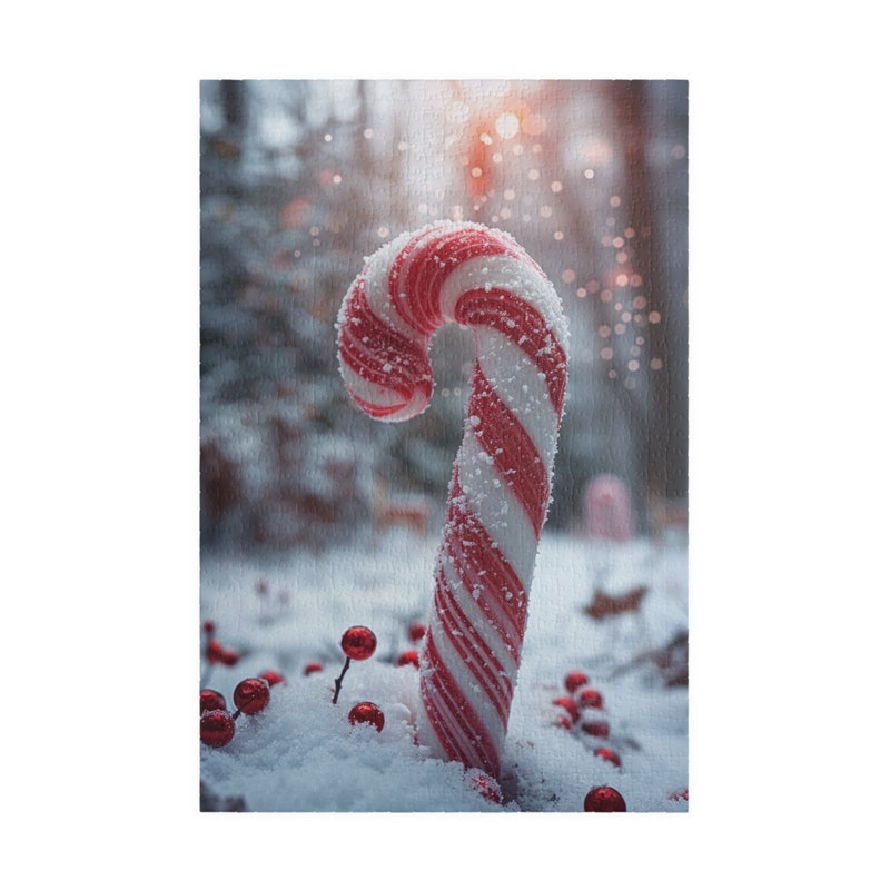 Candy Cane Puzzle - Etsy