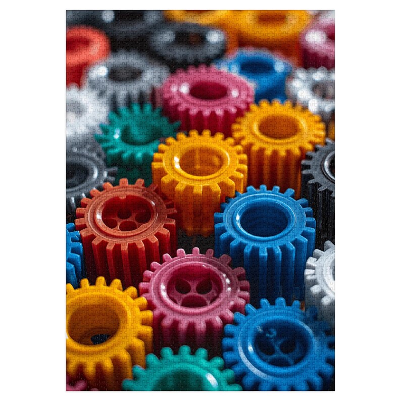 Gear Cogs - 2000 Piece Jigsaw Puzzle, Indoor Fun, Puzzle Lovers, Ideal ...